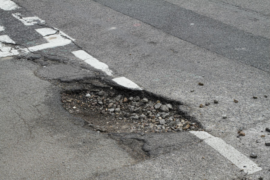 Liability for a Car Accident Caused by a Pothole